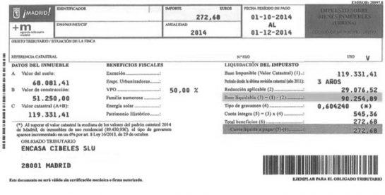 IBI: ¿Cómo se calcula la "Contribución"? en 2026